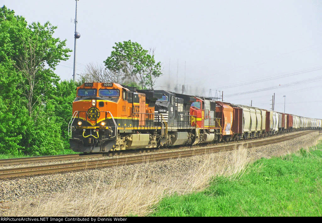 BNSF 1090, BNSF's Aurora Sub.